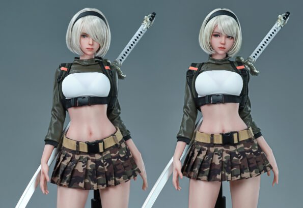 SGD002 1/3 Battle Girl Silicone Statue Figure Dynamic | Static Arts ...